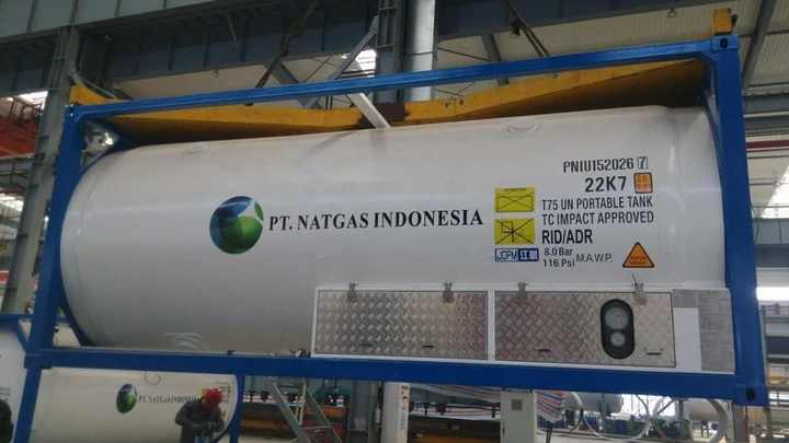 T50 20ft Refrigerant Iso Tank - Reliable R134a Storage