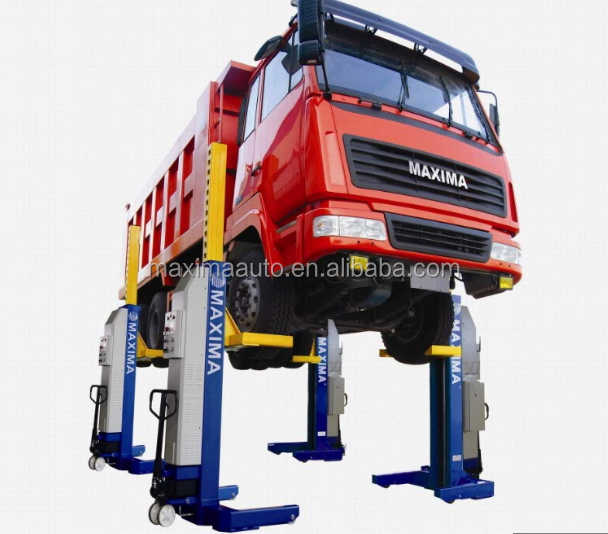 Maxima Wireless Heavy Duty Column Lift ML4030W CE Certified Bus Lift ...