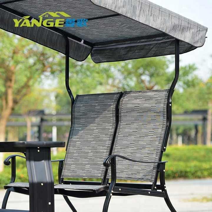 Outdoor Glider Rocking Swings with Cushions - Durable & Stylish