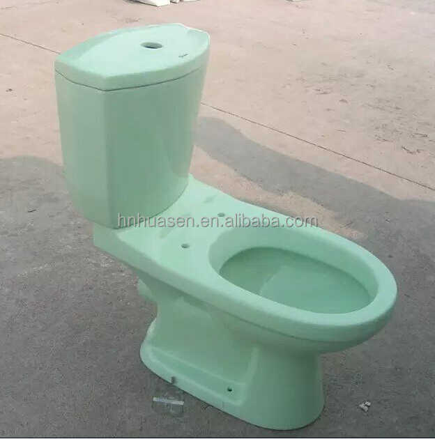 Ceramic Sanitary Ware Green Color Toilet| Alibaba.com