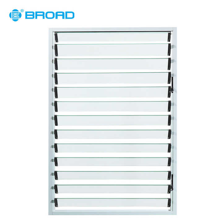 Modern Balcony Vertical Aluminum Adjustable Louver Shutter Window - Buy ...