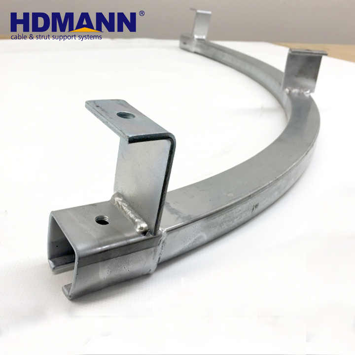 HDMANN 41X41 C Type Galvanized Curved Unistrut Channel