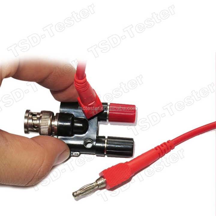 4mm Banana Plug BNC Adapter - Reliable Oscillographic Accessory