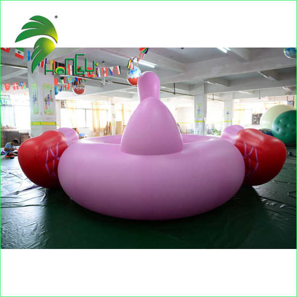 Giant Custom Inflatable Flamingo Pool Toy - Riesenpoolschwan