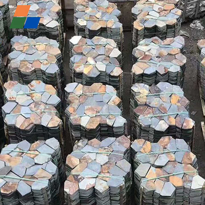 Garden Outdoor Patio Paver Stones - Natural Slate Tiles