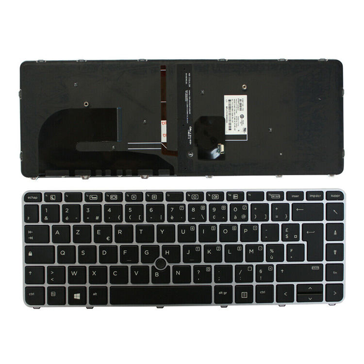 HK-HHT French Keyboard for HP Elitebook 840 G3 & 745 G3