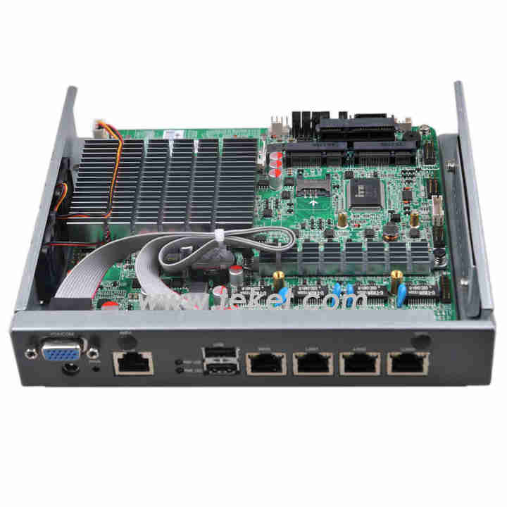 pfsense firewall router mini itx network server with 4 LAN ports S4-J1900MF 2.42Ghz quad core ...