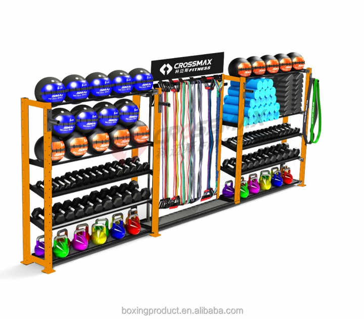 New Gym Multi Storage Rack - Integrated Storage Station