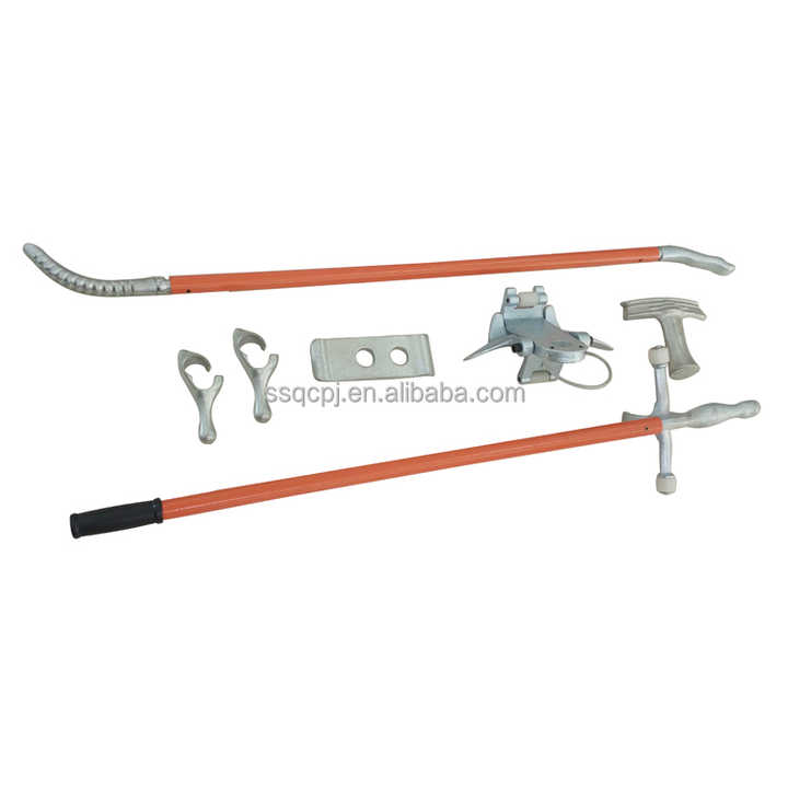 Bead Breaker / Bead Saver System for Truck Tire Changing