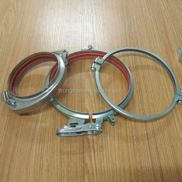 High Quality Galvanized Steel Lever Lock Ring for Pipe Clamps | Durable ...