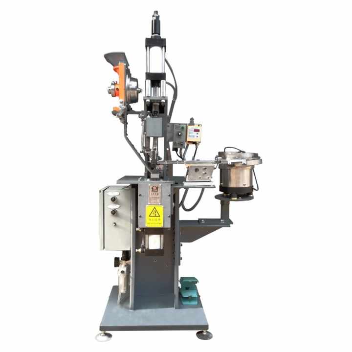 Efficient Pneumatic Round Bucket Rivet Studs Machine