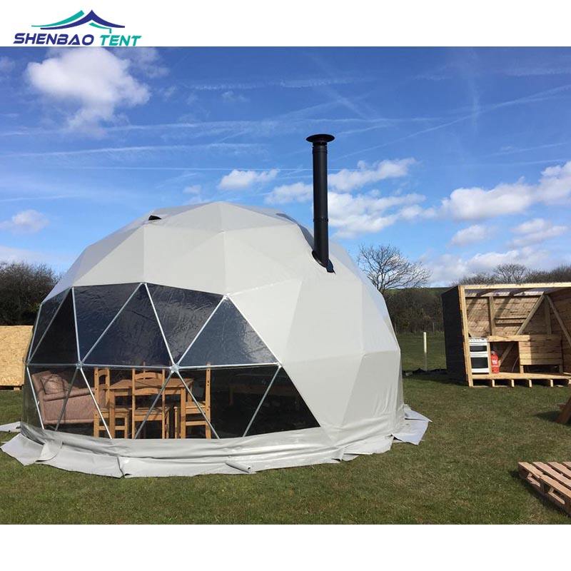 Transparent Half Sphere Dome Roof Glamping Tents for Events, Weddings ...