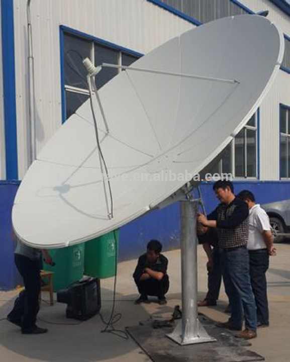 C Band 240cm Parabolic Outdoor Satellite Dish TV Antenna