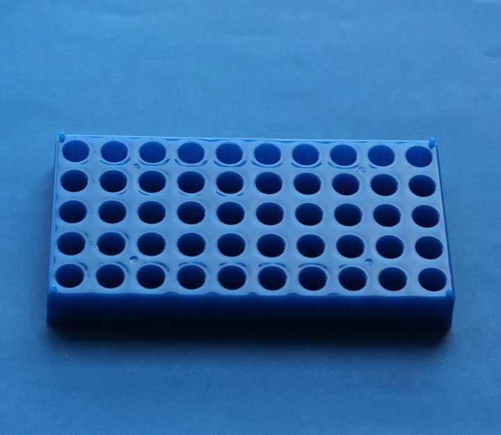 Lab Use Plastic 50-Place 1.5ml/2ml HPLC Vial Tray Stand