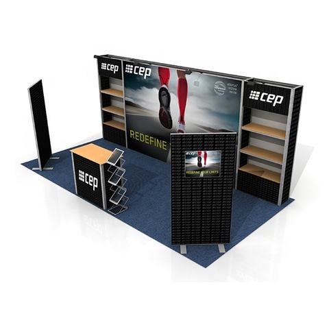Admax Exhibition Booth - Easy Installation & 140sq.ft Display