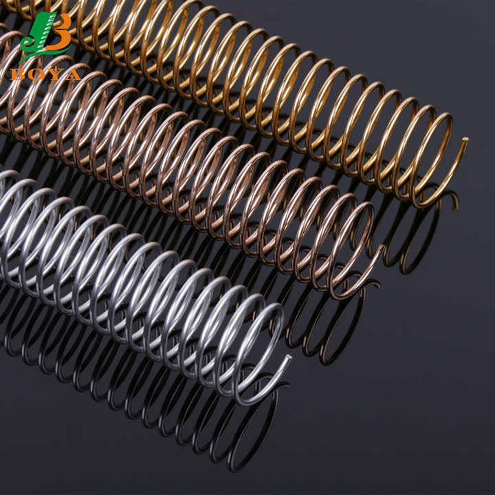 Gold Book Binding Spiral - Metal Spiral Ring Kitap Spirali