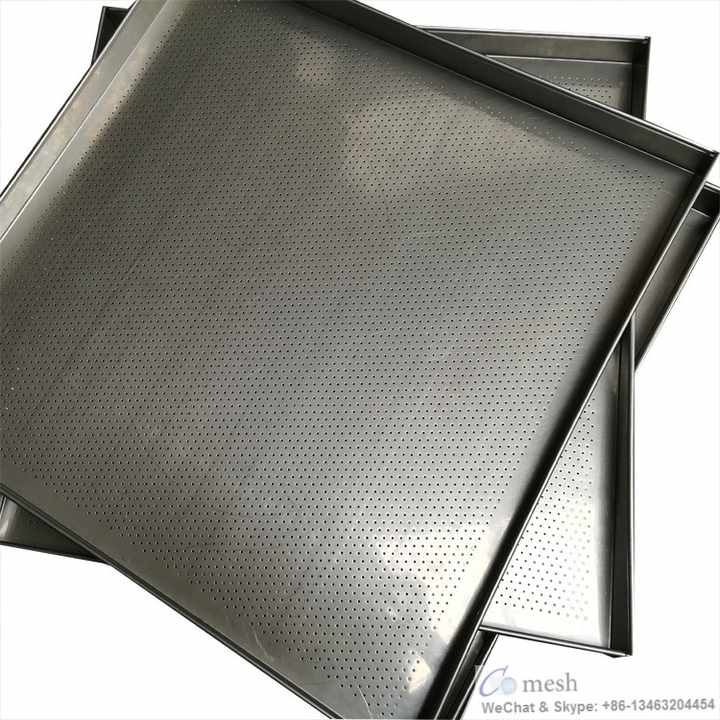 Food Grade Custom Size 304 Stainless Steel Wire Mesh Trays