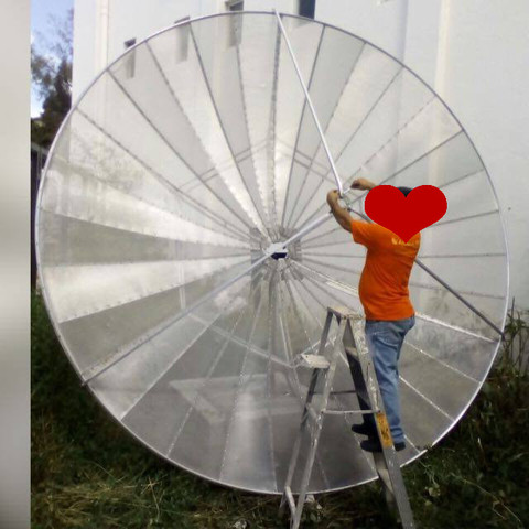 3m C Band Satellite Mesh Dish Antenna Yh300m - Buy C Band Satellite ...