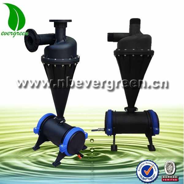 HYDRO CYCLONE WATER FILTER for IRRIGATION - EVERGREEN