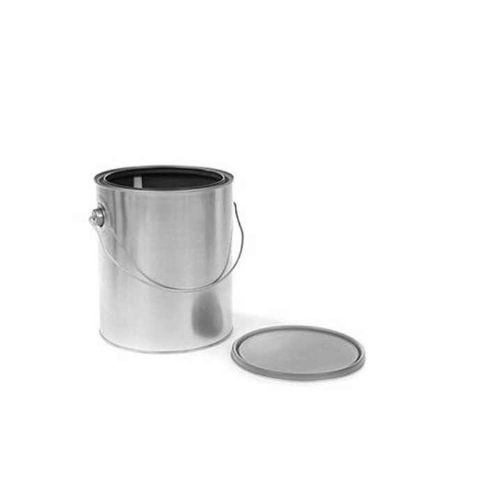 5 Liter Round Paint Can with Customized Logo - 5L Metal Can