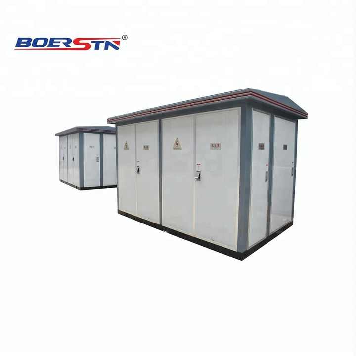 Electrical Power Plant Distribution Transformer Station / Package ...