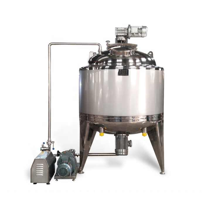 Emulsifier Mixing Tank For Cosmetic Cream Homogenization Emulsifying ...