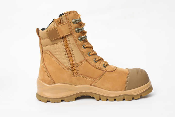 ZSTEP BRAND Australian Classic Industrial Fashion Nubuck Leather Steel ...