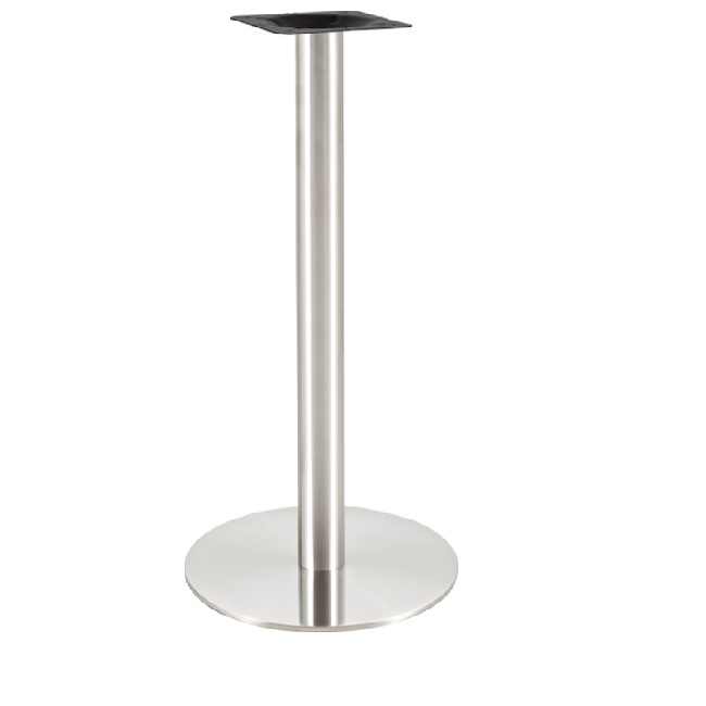foshan furniture custom metal tube square table base with stainless ...