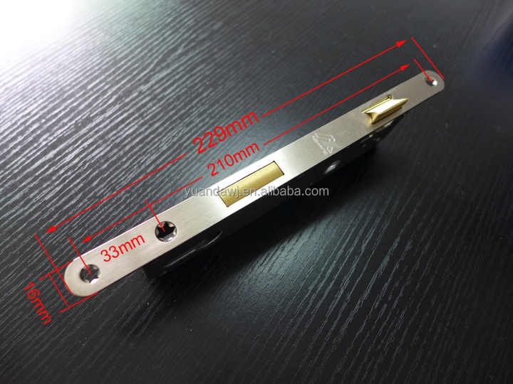 PVC Key Door Lock with Pull Handle - Durable & Stylish