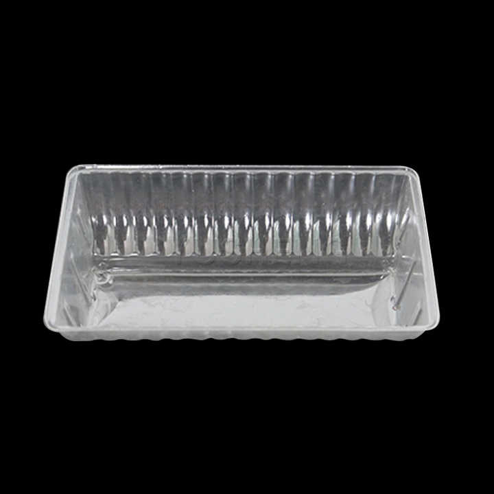 Disposable clear Plastic Food Tray Transparent Biscuit Container ...