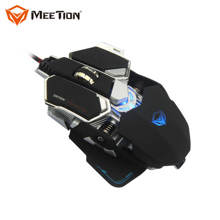 Meetion M990 Mouse Gamer profesional, mekanis 10D berkabel orientasi ...