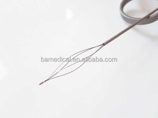 Surgical Urology Cystoscopy Stone Basket Forceps - CE Certified