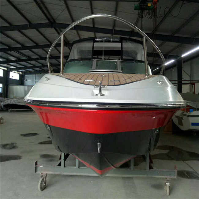 Small Luxury Half Cabin FRP Yacht Boat - Kabin Kapal Adalah