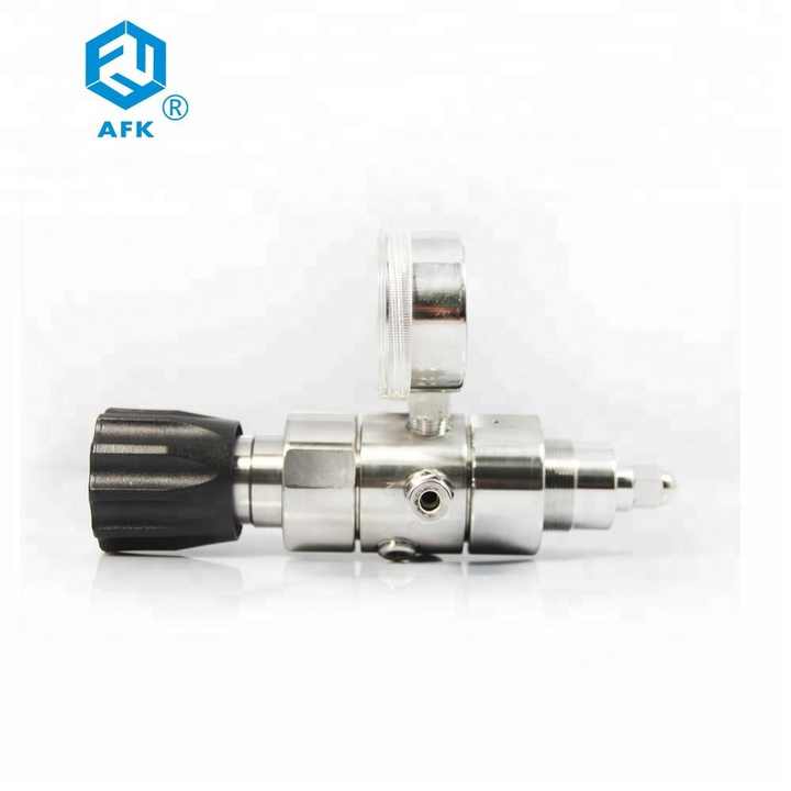 High Pressure CGA 330 Dual Stage CO2 Gas Pressure Regulator