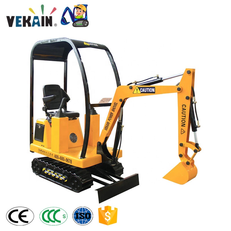 On Sale Kids Electric Mini Excavator Rotating Rides, Safety Plastic ...