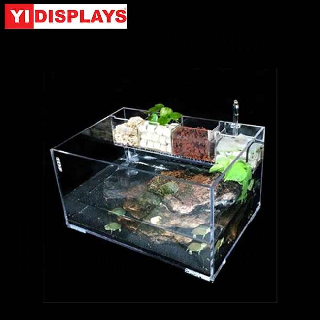 Clear acrylic aquarium fish tank plexiglass fish tank aquarium filter ...
