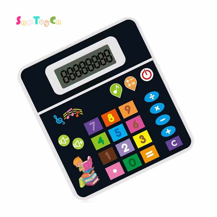 Educ Touch Toy Calculator Math Game with Music Light