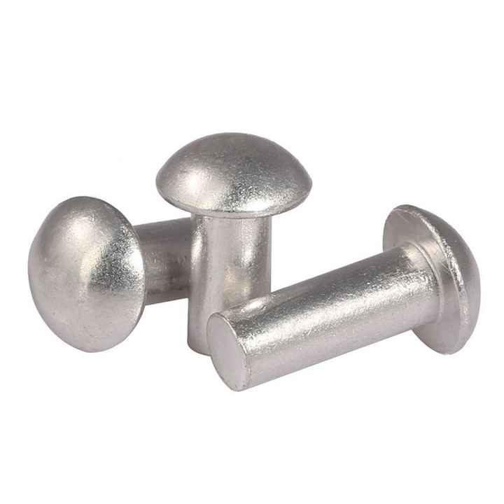 Aluminum Round Head Solid Rivet - Durable Remache Solido