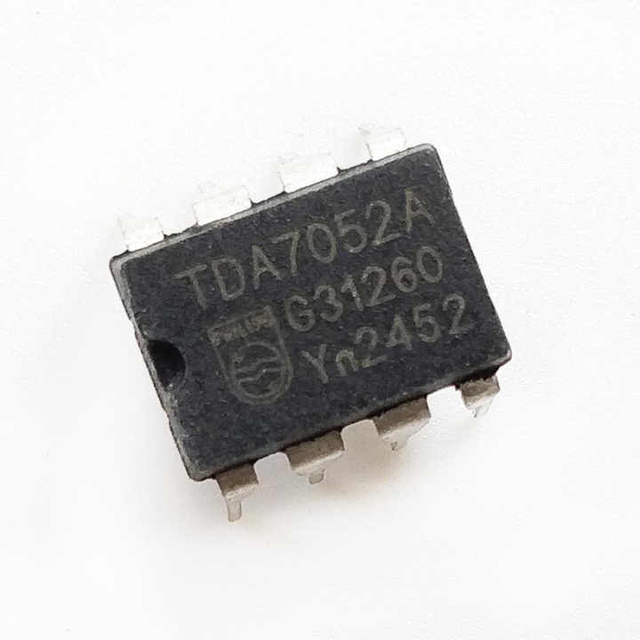 TDA7052A amplificador de Audio IC circuito 1,1 W DIP8 Mono circuito ...