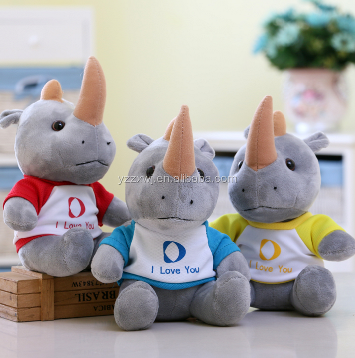 Cute Rhino Plush Toys - Perfect for Kids & Collectors