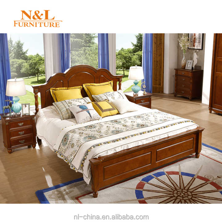 Shop Our Latest North American Style Solid Wood Bed Designs