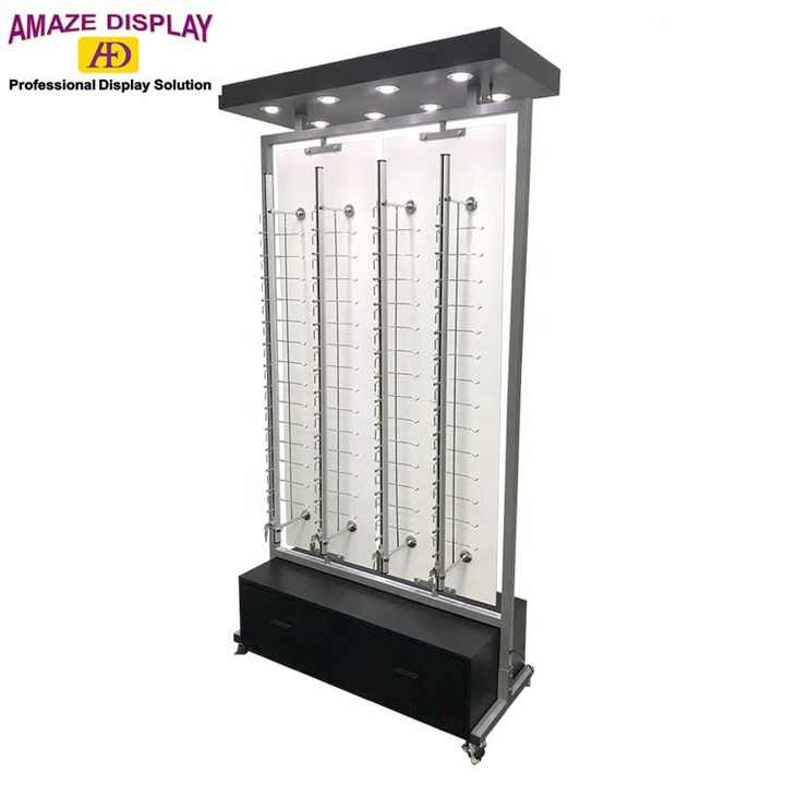High Quality Customized LED Lighting Antitheft Display Racks 112 Pcs ...