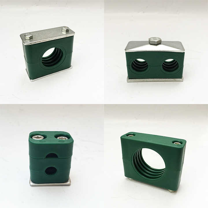 High Precision Light Plastic Pipe Clamps for Heavy Industry