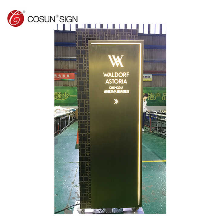 Outdoor traffic Road Stand pylon sign board samples Design with letter ...