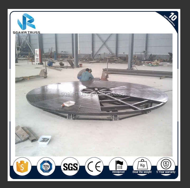 7 Meter Revolving Stage - Rotating Car Garage Display Stand