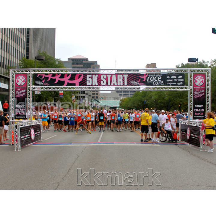 Kkmark Portable Goal Post Lighting Truss Banner Aluminum Finish line ...