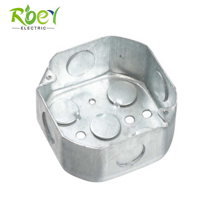 4x4 Electrical Conduit Box - Durable Steel Switch Solution