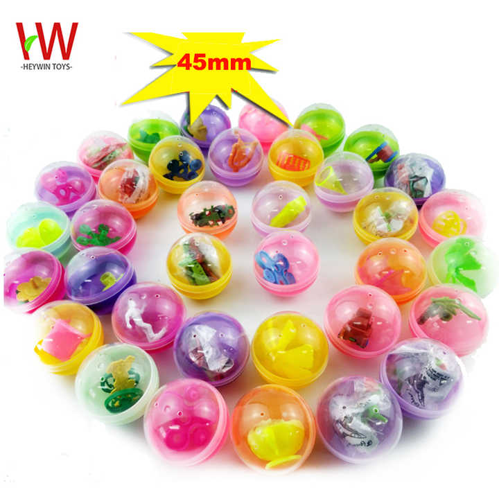 45mm Transparent Plastic Ball Capsules for Vending Machines