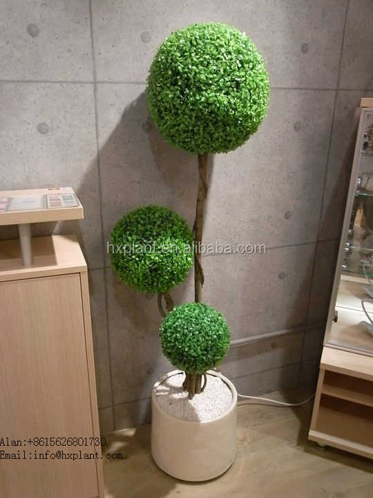 Artificial Topiary Boxwood Ball Tree| Alibaba.com