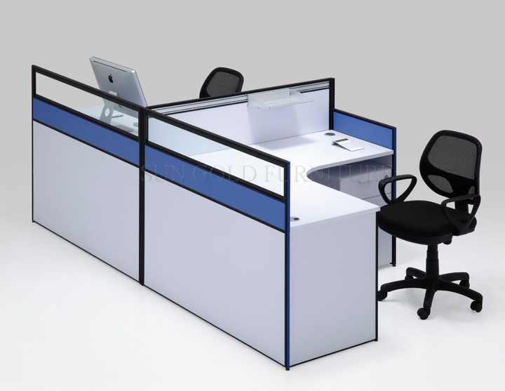 2 Person Cubicle - Modern Office Furniture for Call Centers